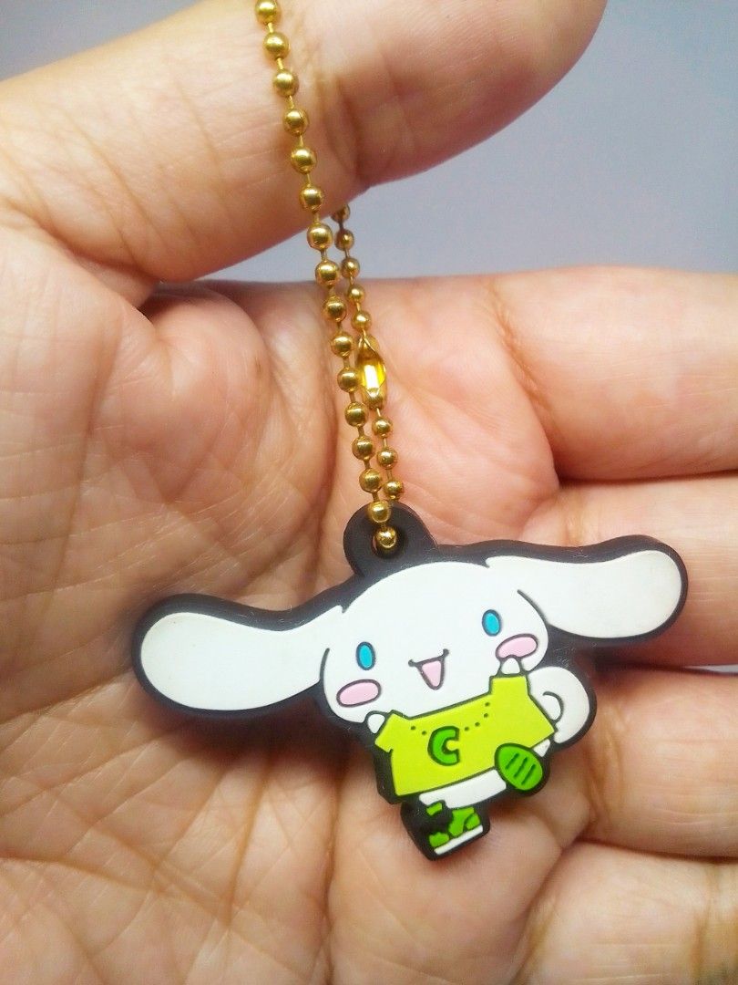 Sanrio Cinnamoroll x Hello Mandy rubber charm keychain, Hobbies & Toys ...