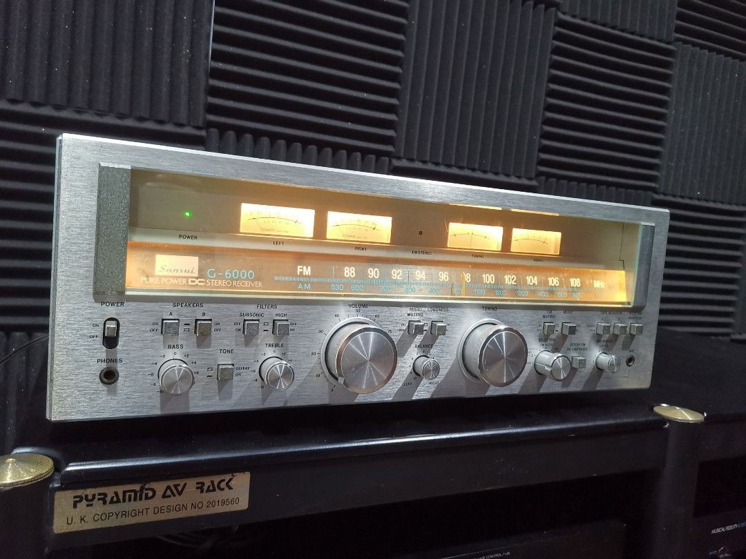 Sansui G6000 vintage amplifier, Audio, Soundbars, Speakers & Amplifiers on Carousell