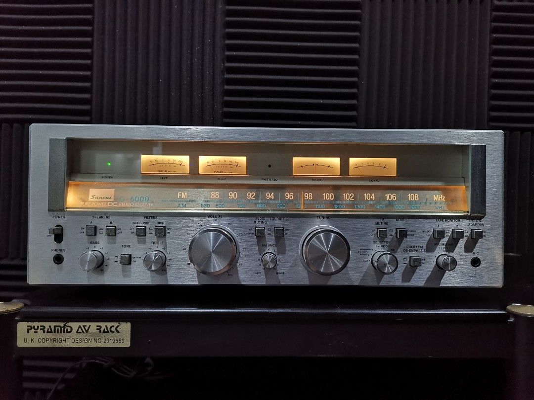 Sansui G6000 vintage amplifier, Audio, Soundbars, Speakers & Amplifiers on Carousell