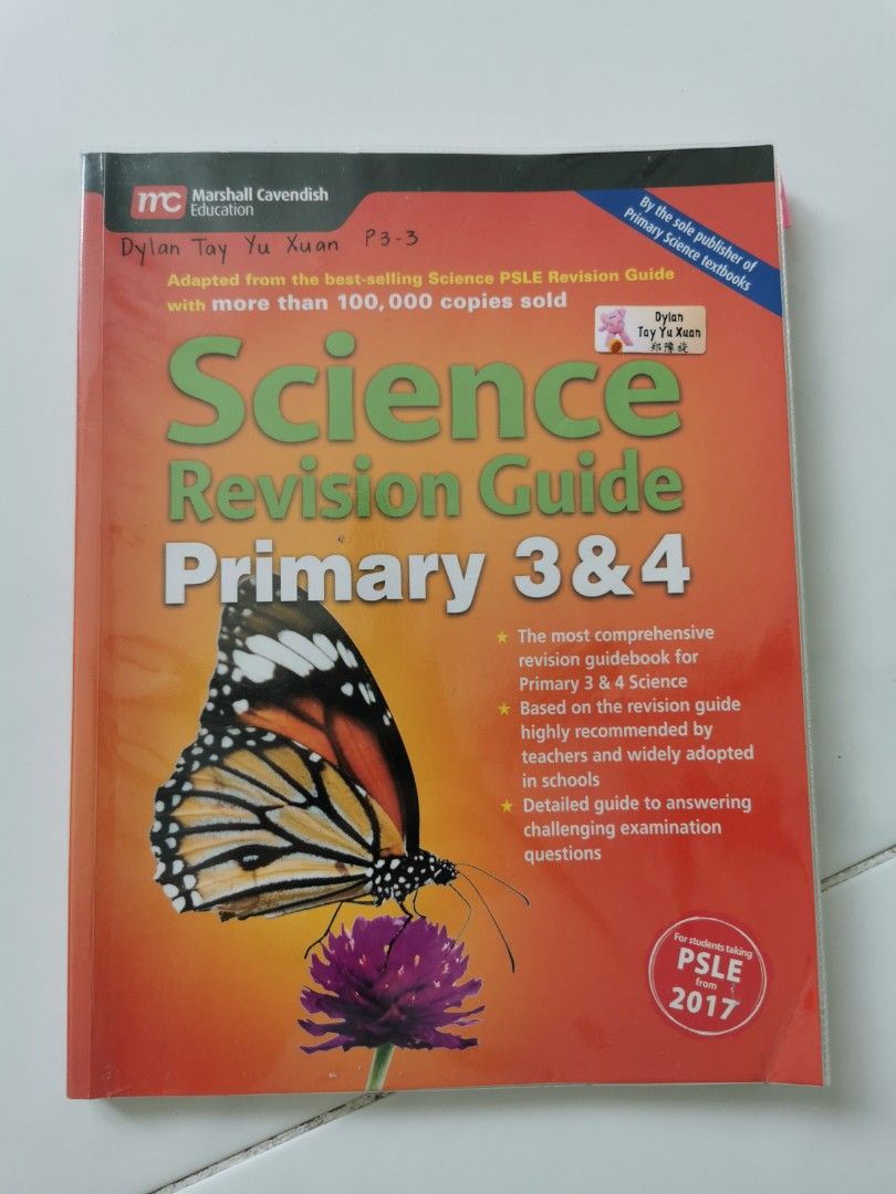 Science revision Guide for P3 & 4, Hobbies & Toys, Books & Magazines ...
