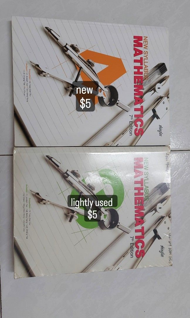 Secondary school textbooks,TYS, assessment books, handbooks---english ...