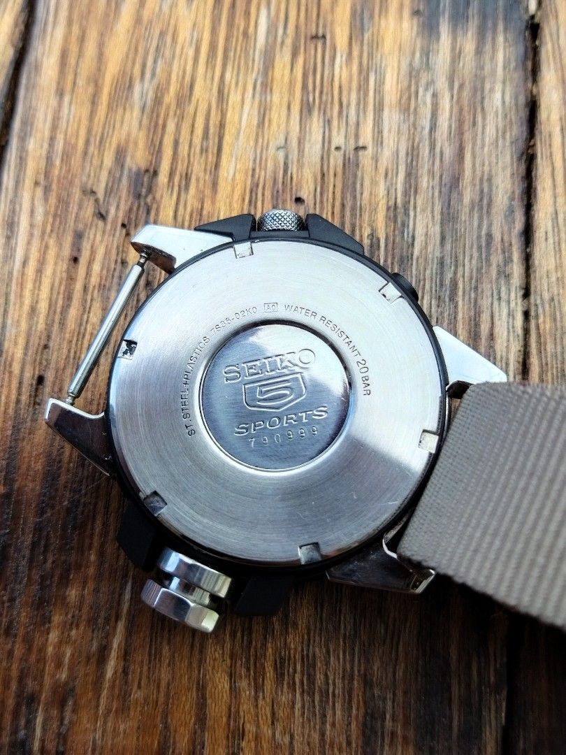 Seiko SKZ221 Map Meter Gray, Men's Fashion, Watches & Accessories ...