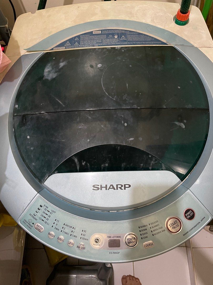 Sharp washing machine, TV & Home Appliances, Washing Machines and ...