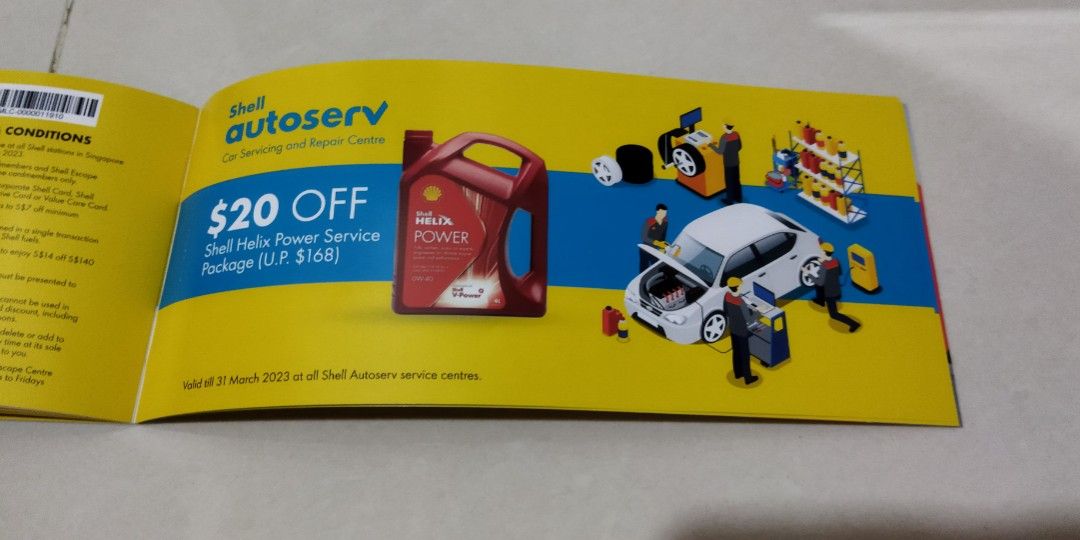 Shell fuel coupon $105 until mar2023, Tickets & Vouchers, Vouchers on ...