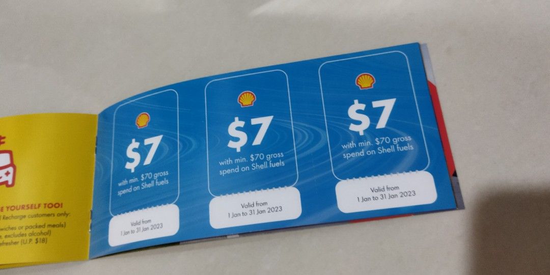 Shell fuel coupon $105 until mar2023, Tickets & Vouchers, Vouchers on ...