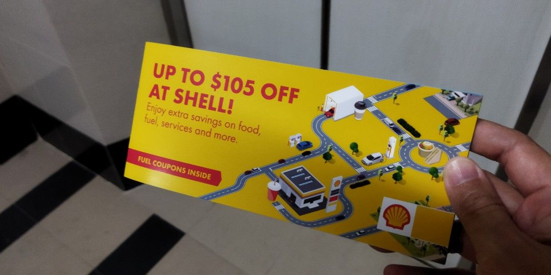 Shell fuel coupon $105 until mar2023, Tickets & Vouchers, Vouchers on ...