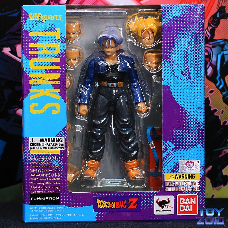 S.H. Figuarts Dragon Ball Z Super Saiyan Trunks SHF DBZ Genuine ...