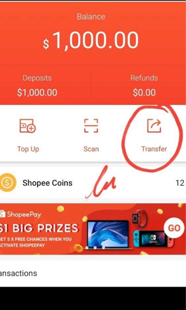 Shopee cash credits at 5%, Tickets & Vouchers, Store Credits on Carousell