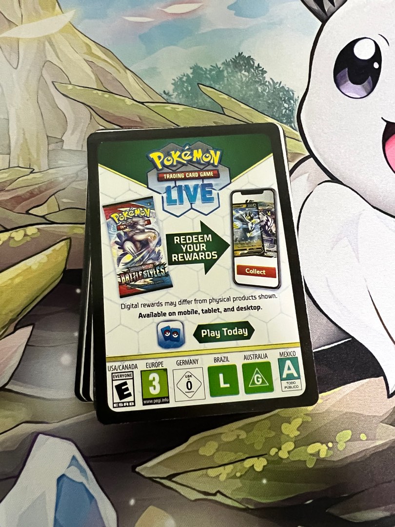 Silver Tempest Code Cards, Hobbies & Toys, Toys & Games on Carousell