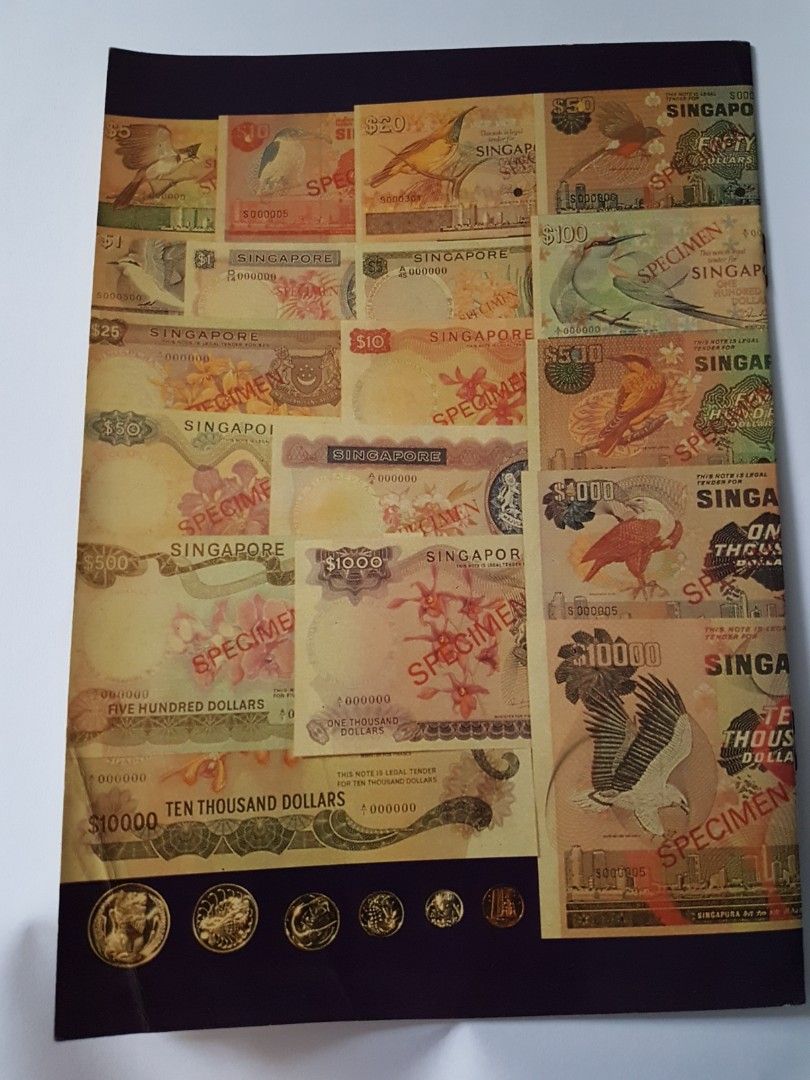 Singapore Currency Notes Booklet, Hobbies & Toys, Memorabilia ...
