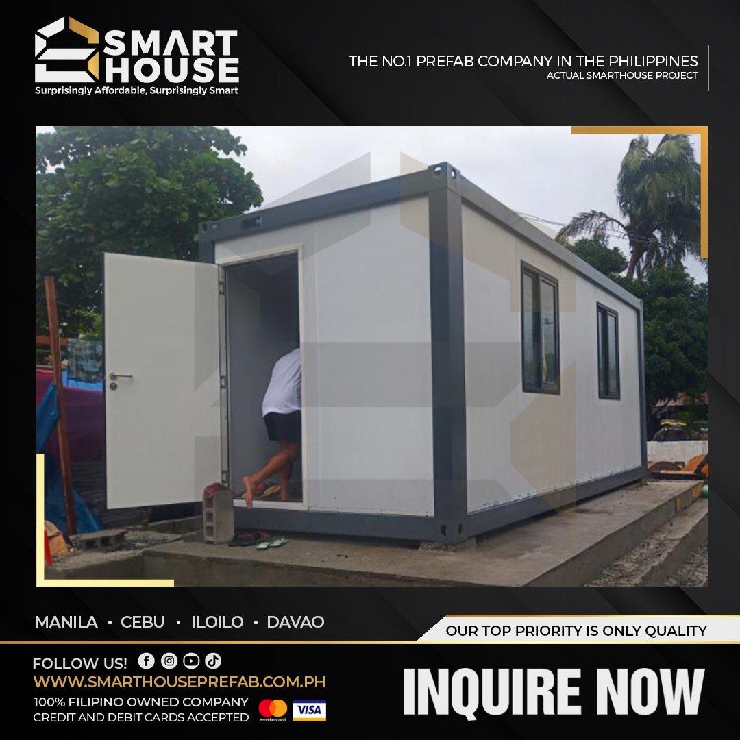 SMARTHOUSE PREFAB CONTAINER VAN HOUSE, Commercial & Industrial ...