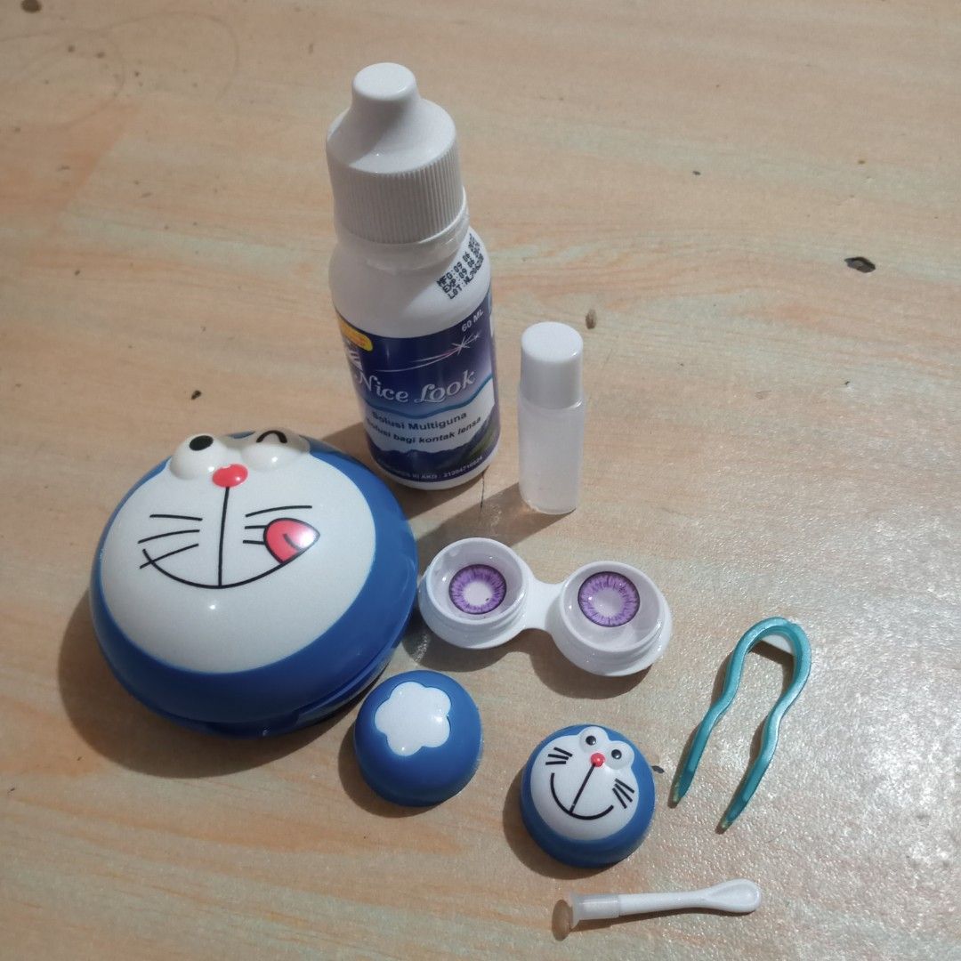 Soflen minus 3.50,tempat dan cairan, Kesehatan & Kecantikan, Kulit ...
