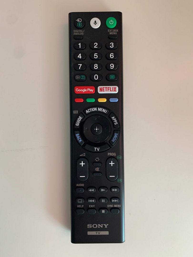 Sony Original Voice Remote Control RMF-TX310P, TV & Home Appliances, TV ...