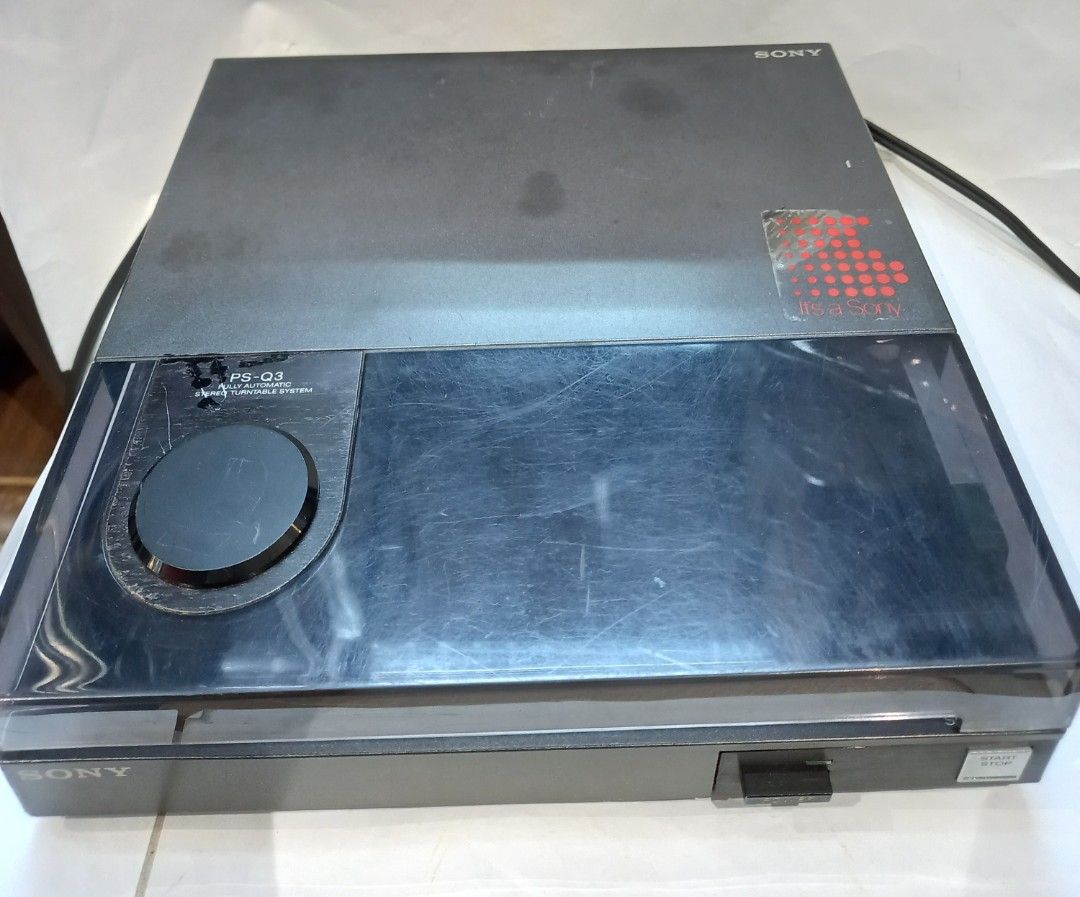 Vintage Sony PS-Q3 Belt Drive Turntable ...Gd Working, Audio, Soundbars, Speakers & Amplifiers ...