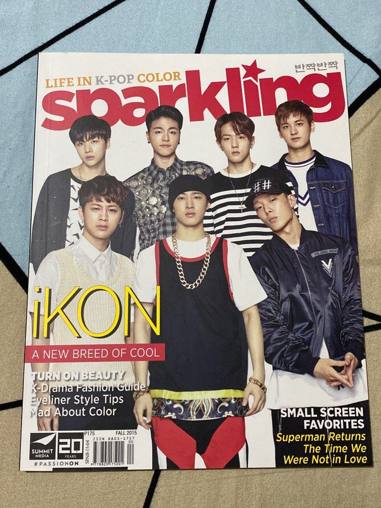 BIGBANG x iKON Sparkling Magazine Fall 2015, Hobbies & Toys, Books ...