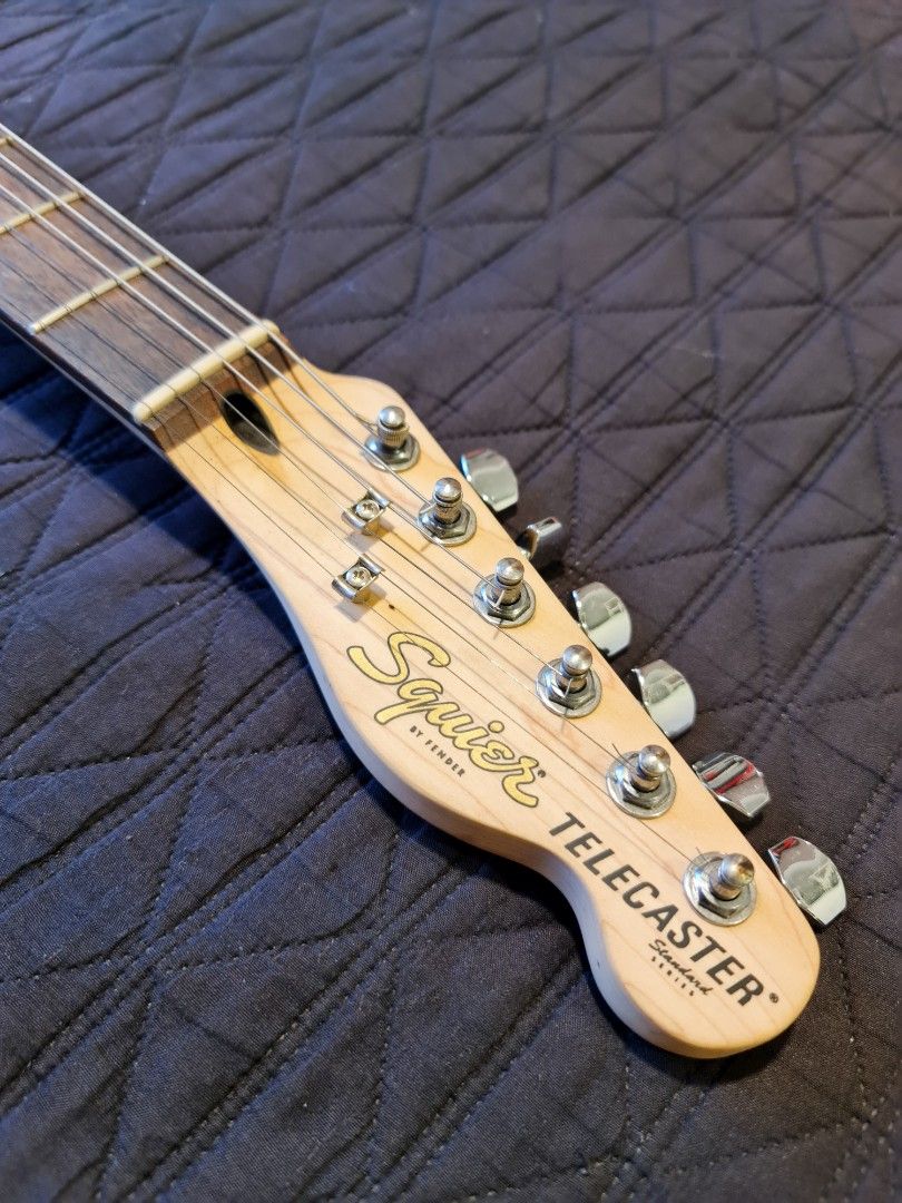 Squire Telecaster Standard Model w/ Bareknuckle True Grit pickups and ...