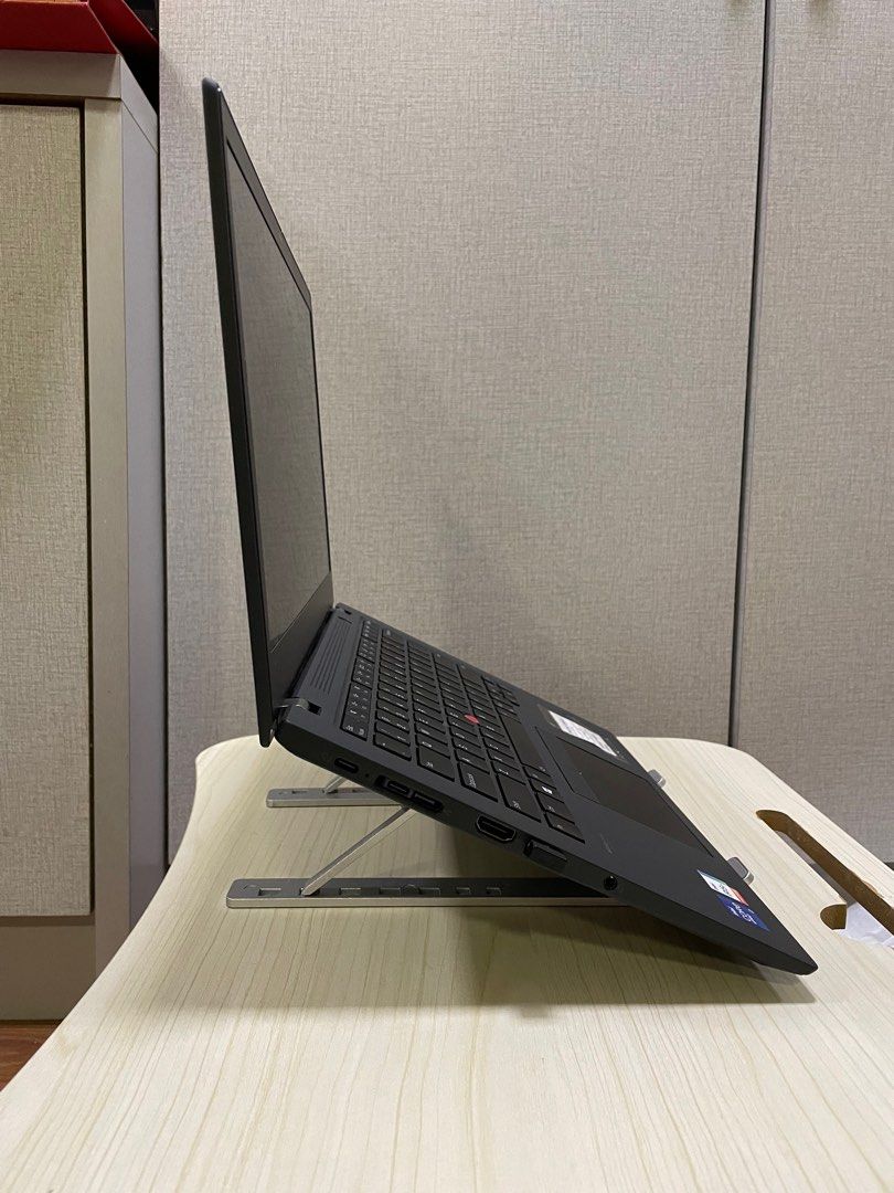 Stainless steel foldable laptop stand, Computers & Tech, Laptops ...