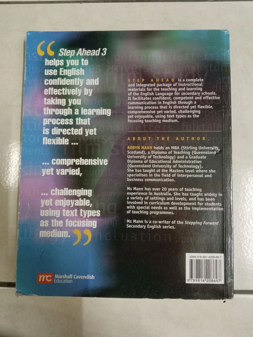 Step Ahead 3 Textbook, Hobbies & Toys, Books & Magazines, Textbooks on ...