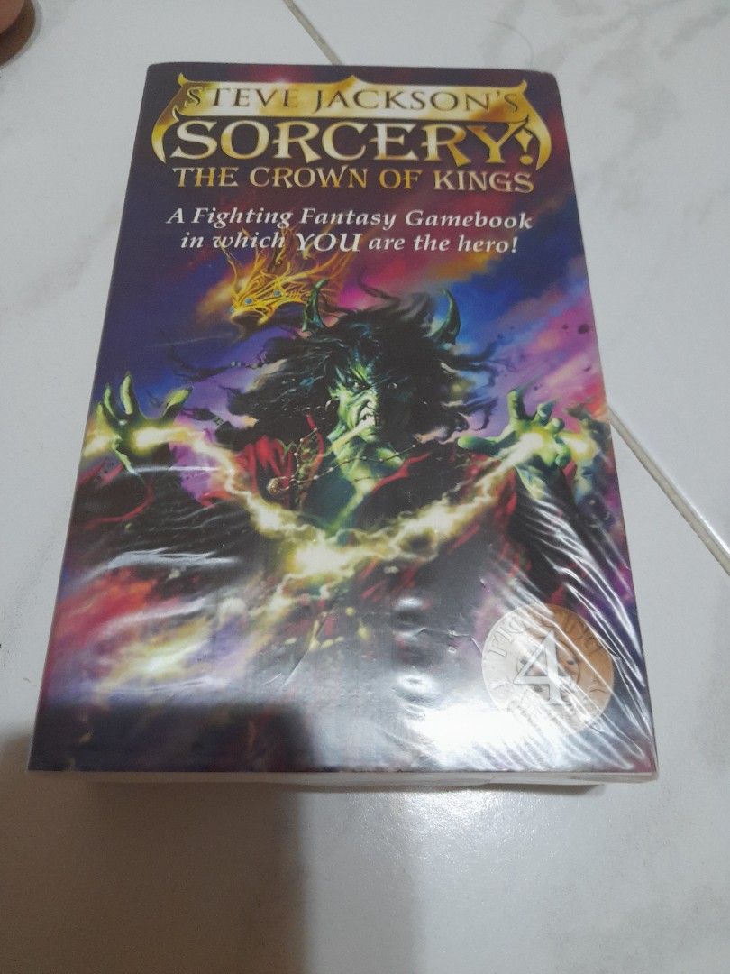Steve Jackson The Crowns of Kings Sorcery gamebook Fighting Fantasy ...