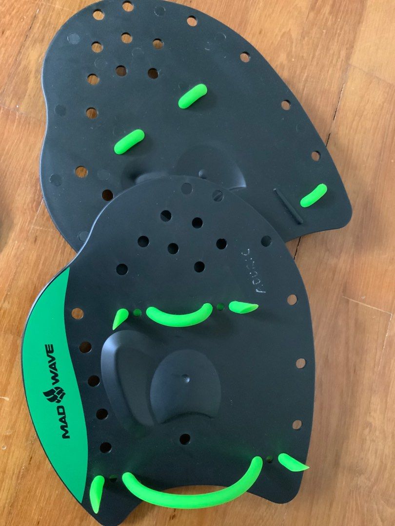Swimming Flippers and Hand paddle, Sports Equipment, Sports & Games ...