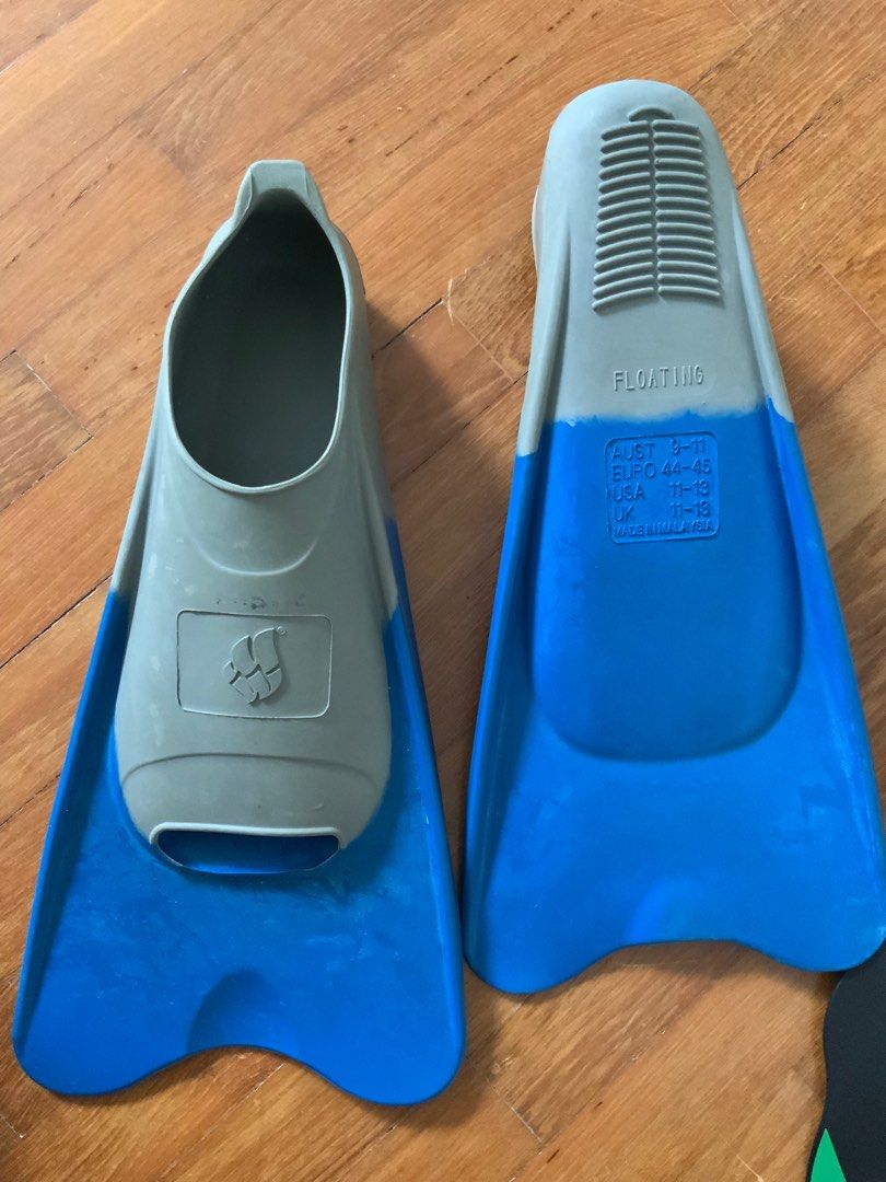 Swimming Flippers and Hand paddle, Sports Equipment, Sports & Games ...