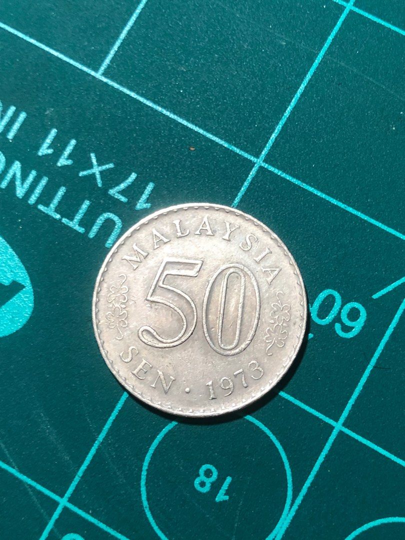 Syiling 50 sen 1973, Hobbies & Toys, Collectibles & Memorabilia ...