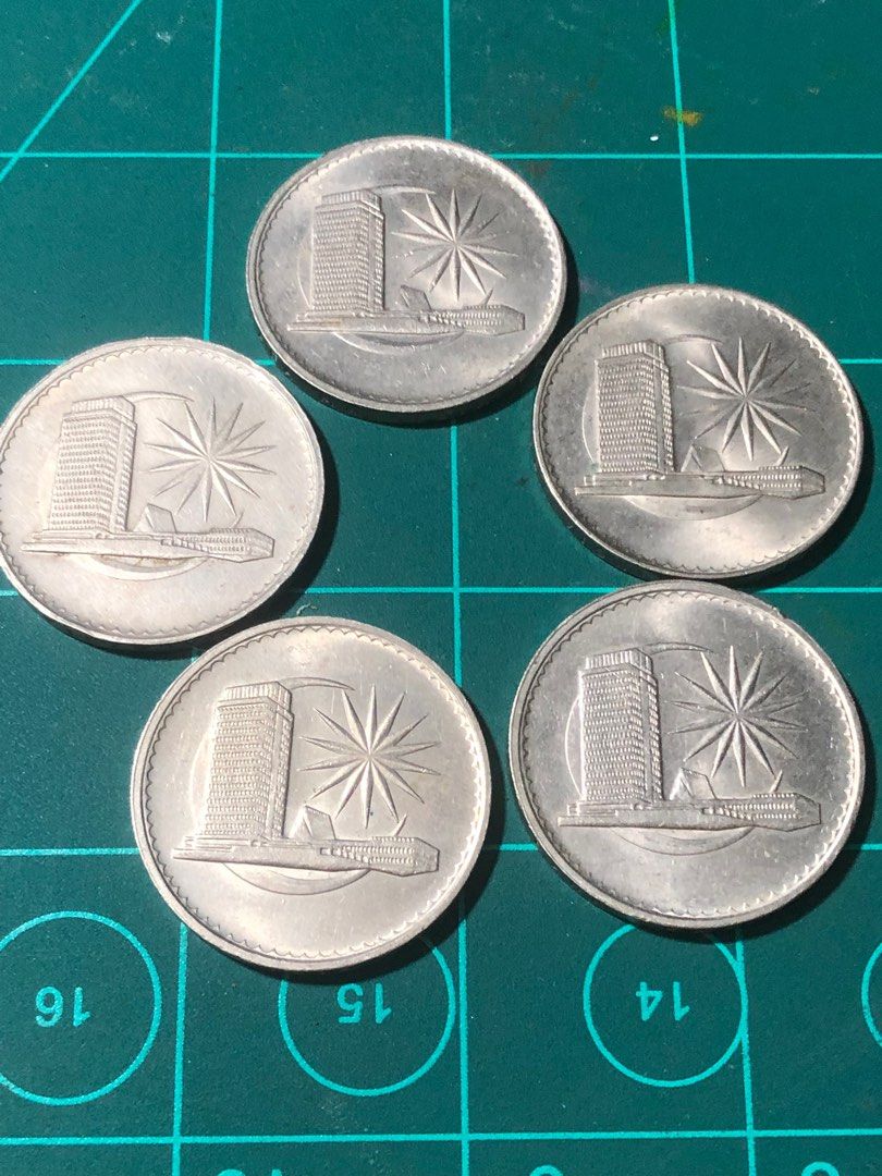 Syiling Rm1 lama tahun 1980-1981, Hobbies & Toys, Collectibles ...