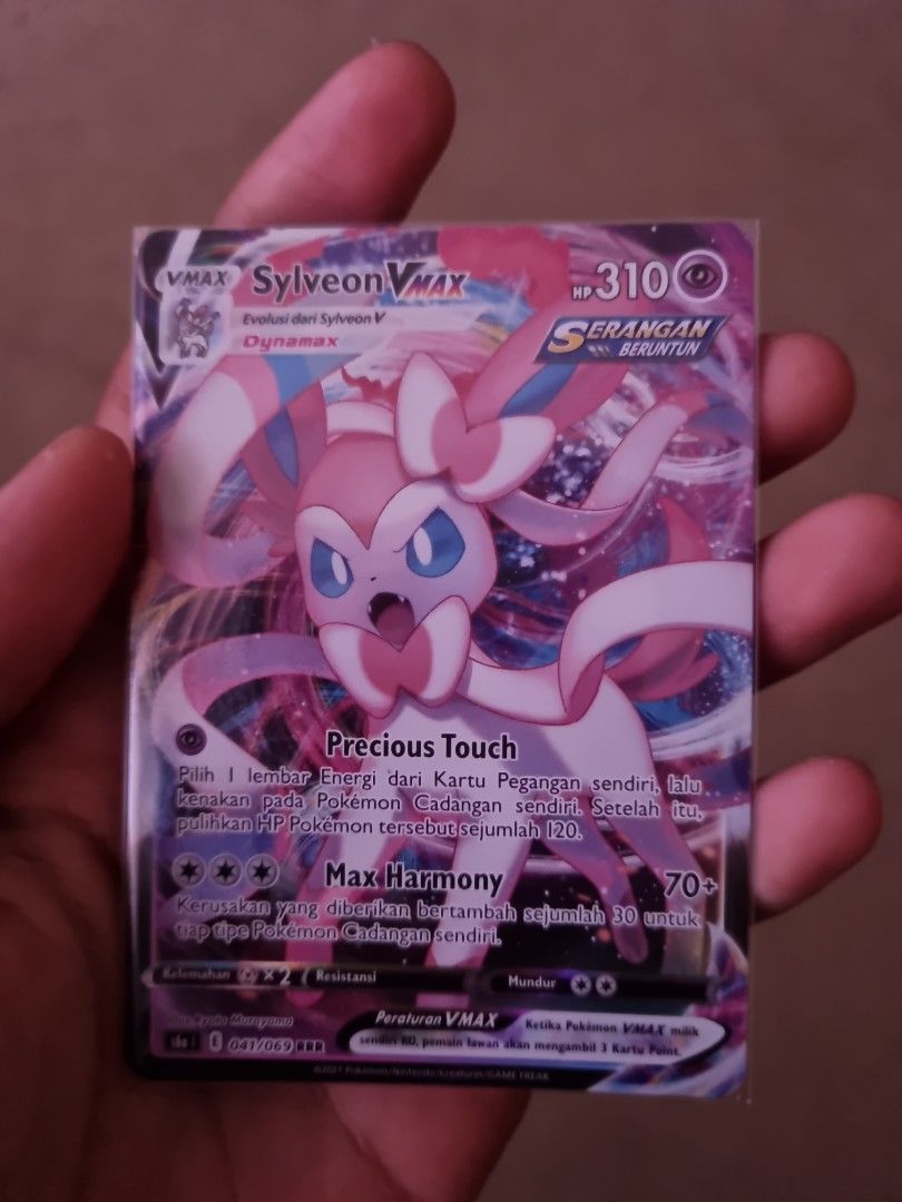 Sylveon VMax - 075/203 - Ultra Rare, Hobbies & Toys, Toys & Games on ...