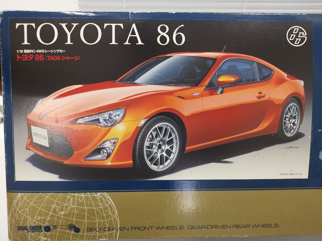 Tamiya 58530 toyota 86, Hobbies & Toys, Toys & Games on Carousell