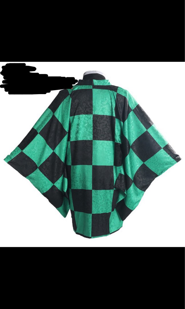 Tanjiro Cape Haori Demon Slayer, Men's Fashion, Coats, Jackets and ...