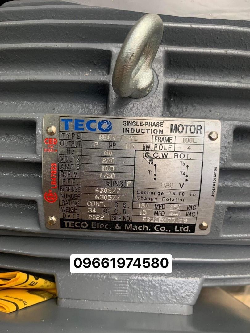 Teco Induction Motor, Commercial & Industrial, Industrial Equipment on ...
