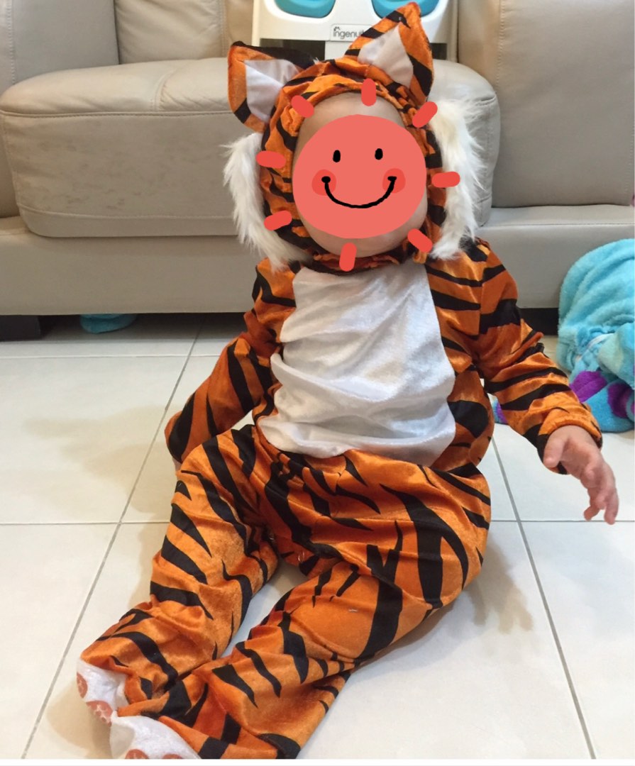 Tiger 🐯 costume, Babies & Kids, Babies & Kids Fashion on Carousell