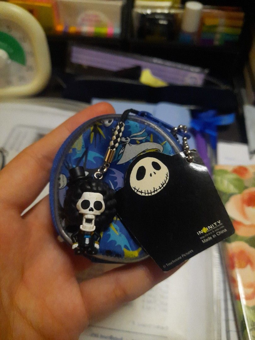 Tim Burton's Coin purse and keychain, Hobbies & Toys, Toys & Games on ...