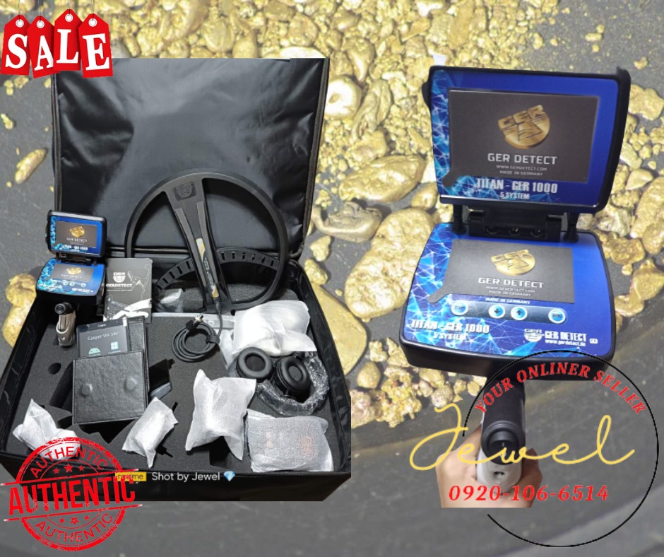 TITAN GER-1000 HIGH-QUALITY DEVICE FROM GERMANY - GER DETECT GOLD ...