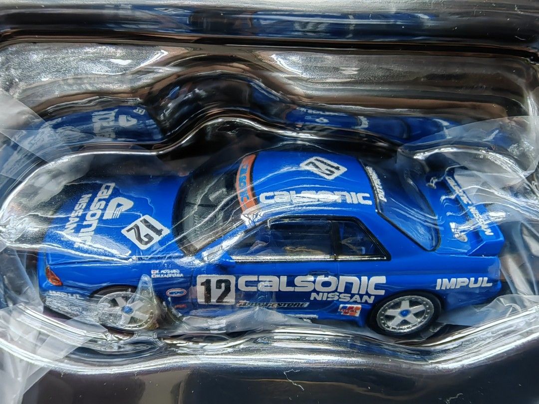 全新Tomytec 1:64 calsonic GTR R32, 興趣及遊戲, 玩具 & 遊戲類 - Carousell