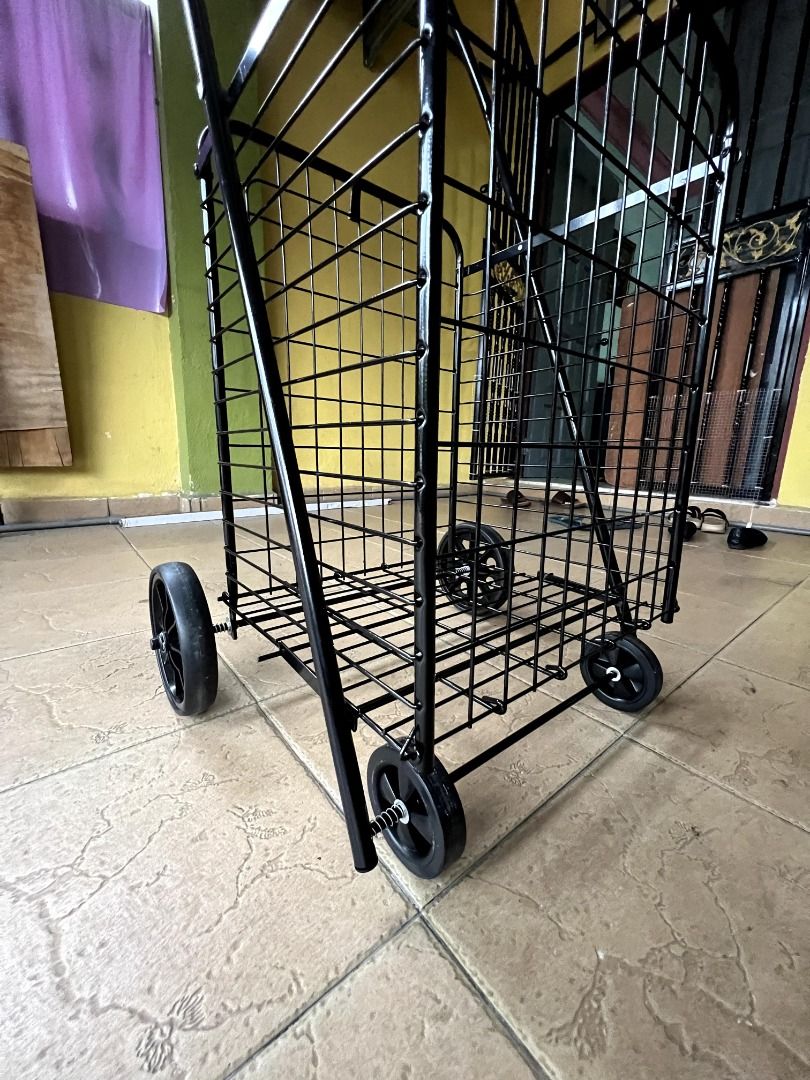 Troli Barang Pasar, Furniture & Home Living, Outdoor Furniture on Carousell