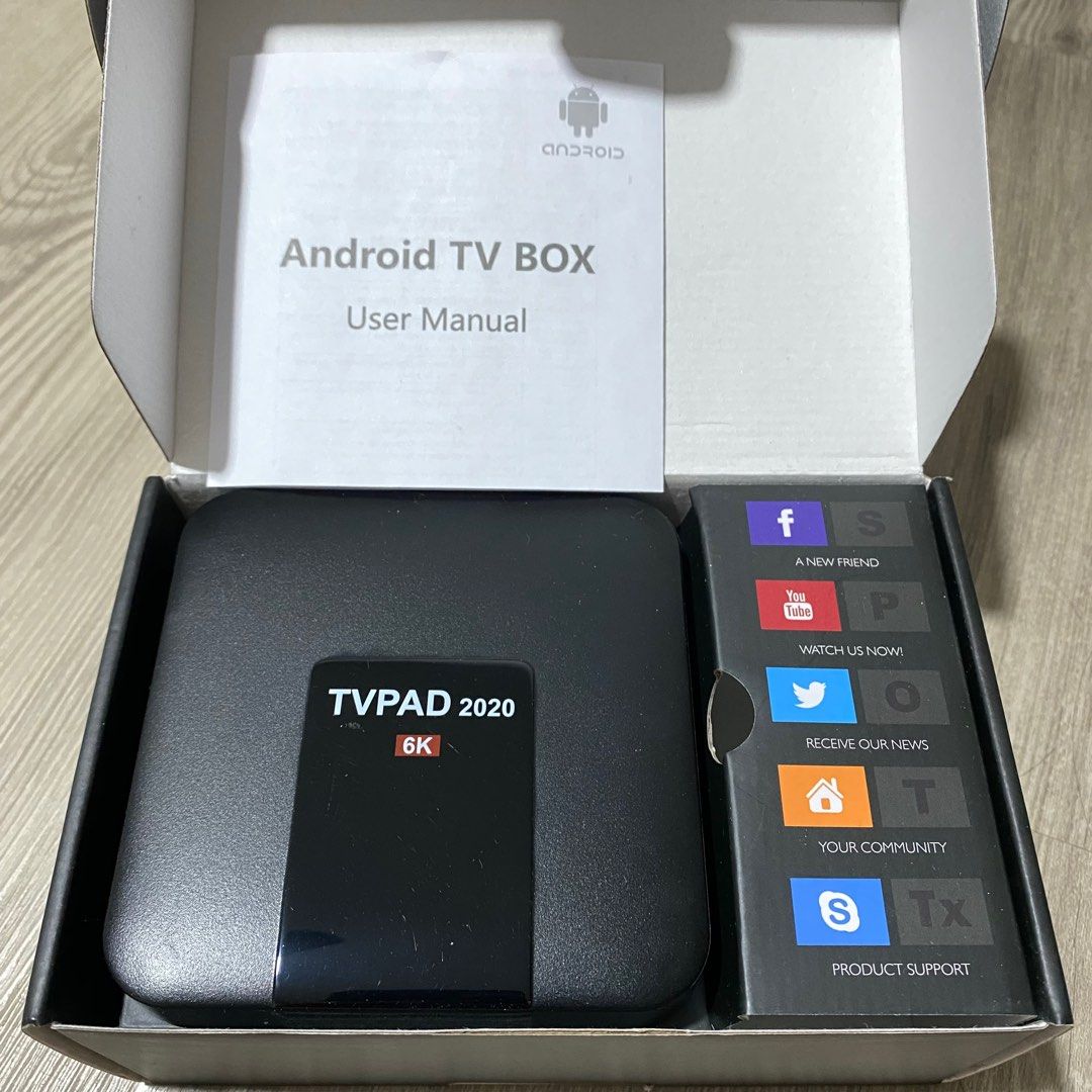 TVPAD 2022 (Smart TV Box), TV & Home Appliances, TV & Entertainment ...