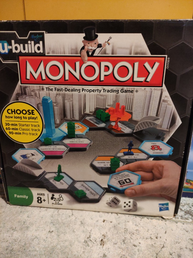 U-build Monopoly, Hobbies & Toys, Toys & Games on Carousell