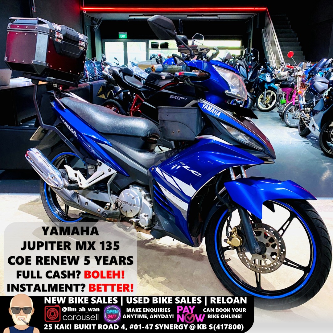 USED Yamaha Jupiter MX, Motorcycles, Motorcycles for Sale, Class 2B on ...