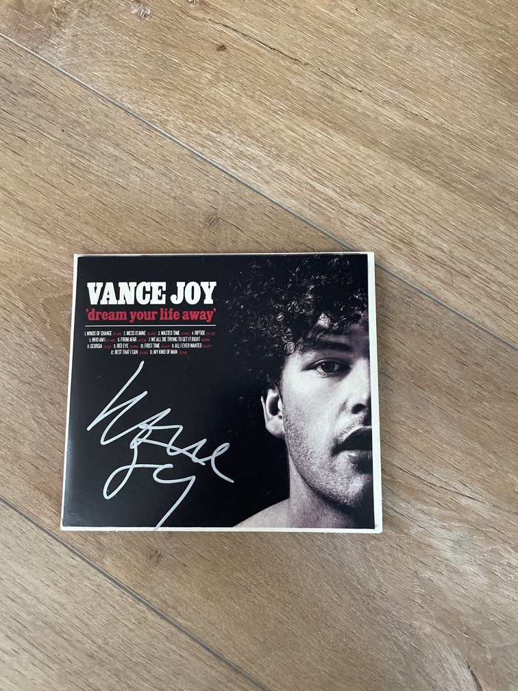 Vance Joy CD (with autograph), Audio, Portable Audio Accessories on ...