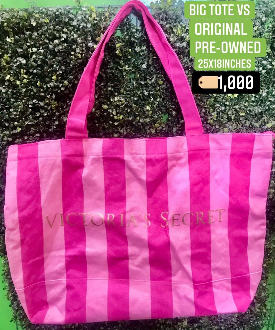 VICTORIA SECRET BIG TOTE BAG, Women's Fashion, Bags & Wallets, Tote ...