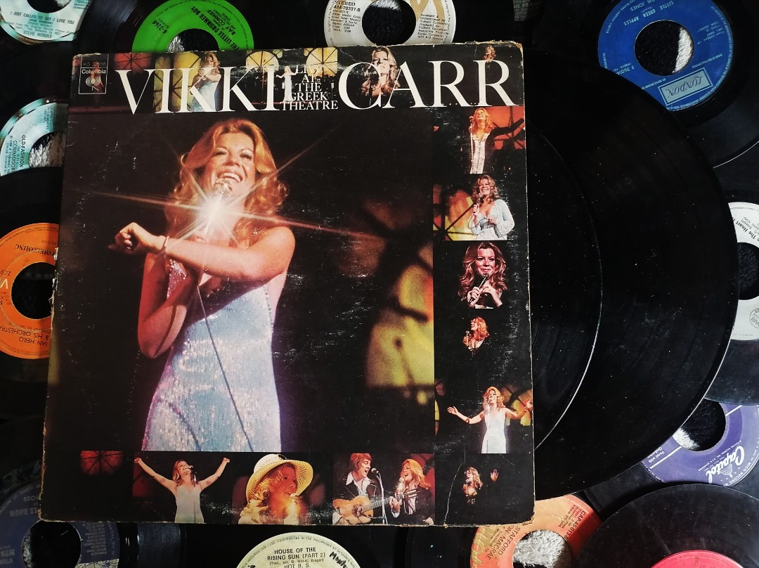 Vikki Carr Live at the Greek Theatre Vinyl Record Original Vinyl ...