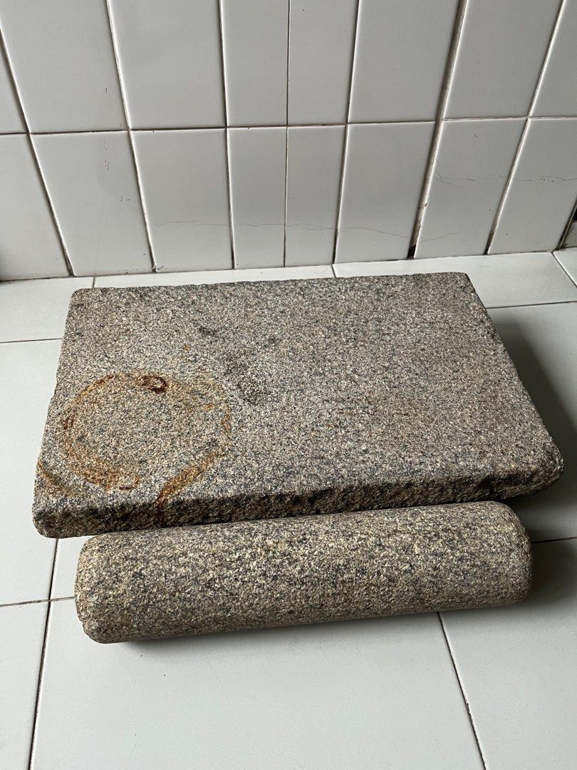 Vintage Batu Giling, Furniture & Home Living, Kitchenware & Tableware ...