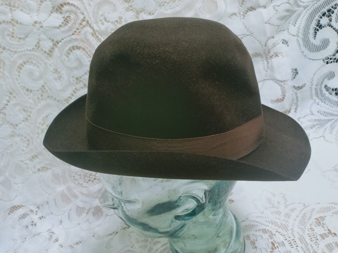 Vintage Dunn & Co. Hat in Brown Colour, Hobbies & Toys, Collectibles ...