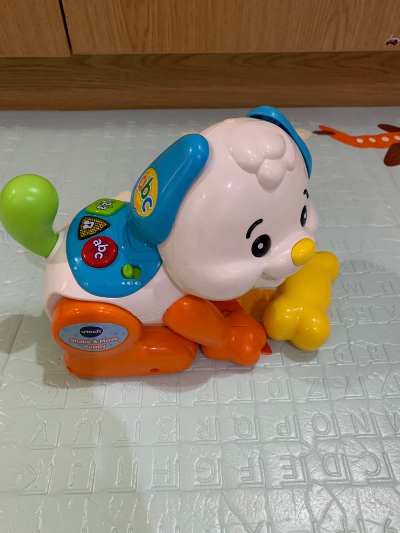 Vtech dog jumping and moving with music, Babies & Kids, Infant Playtime ...