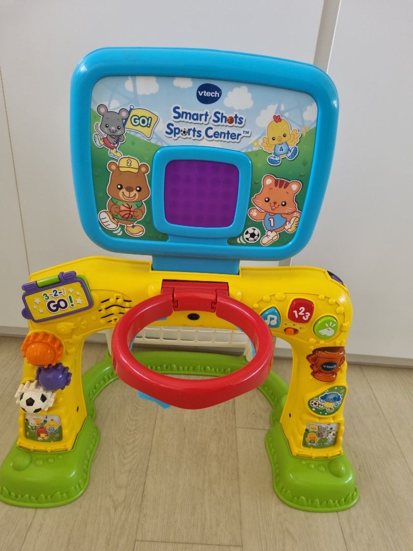 VTech Smart Shots Sports Center (baby toddler play football, basketball ...