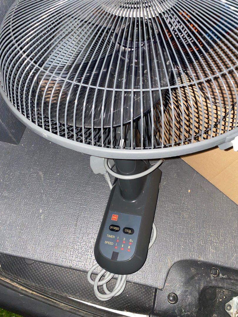 Wall mounted fan KDK Brand, Furniture & Home Living, Lighting & Fans ...