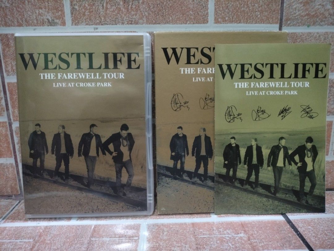 westlife dvd concert the farewell tour, Hobbies & Toys, Music & Media ...