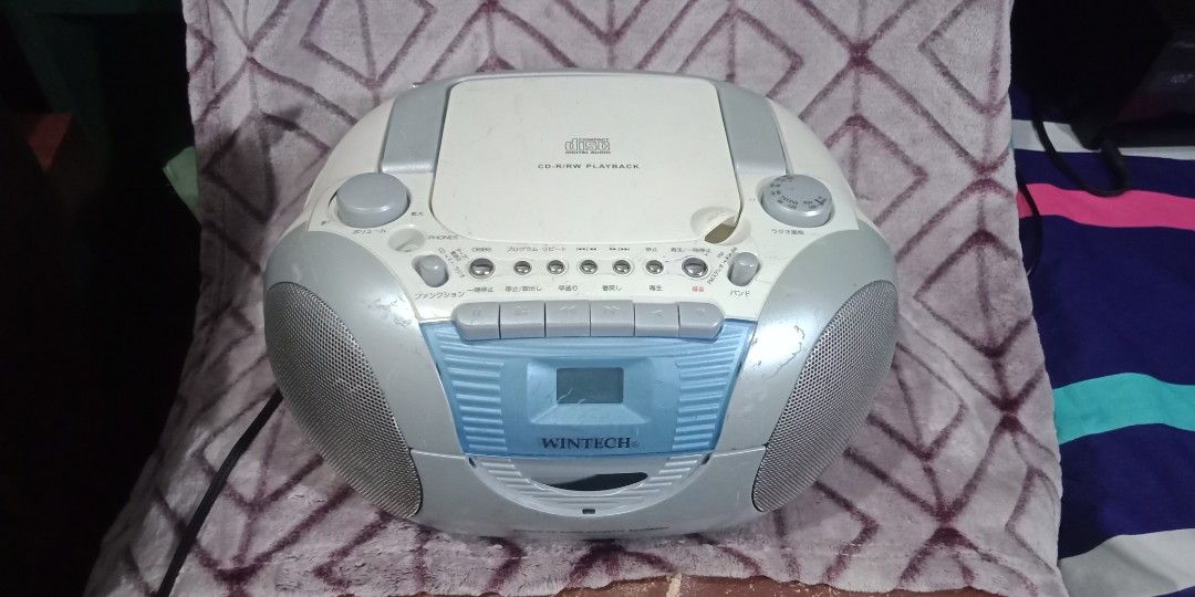 Wintech CDR-A5 CD cassette Radio, Audio, Portable Music Players on Carousell