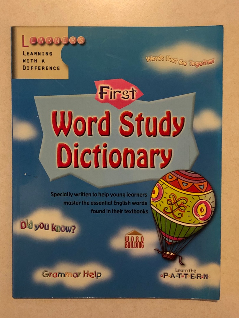 Word Study Dictionary, Hobbies & Toys, Books & Magazines, Children's Books on Carousell
